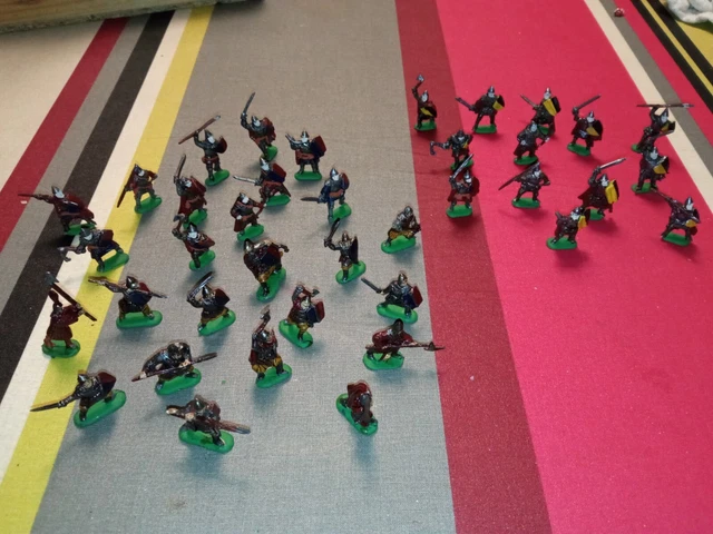 1 72 PLASTIC soldiers strelets medieval warriors EUR 14,00 - PicClick FR