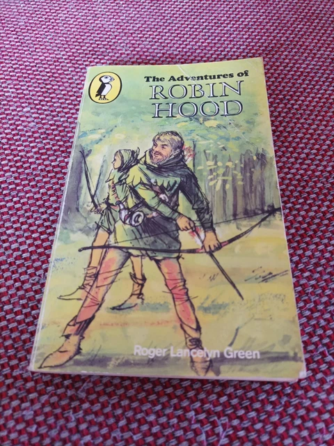 ADVENTURES OF ROBIN hood roger lancelyn green, puffin book £2.50 ...