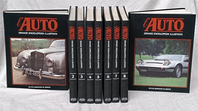 AUTO LA GRANDE ENCICLOPEDIA Illustrata Istituto Geografico DeAgostini 9 ...
