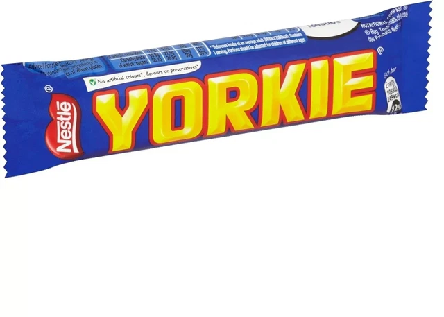 NESTLE YORKIE ORIGINAL Milk Chocolate Bar, 12x 46g Tasty Gift For All ...