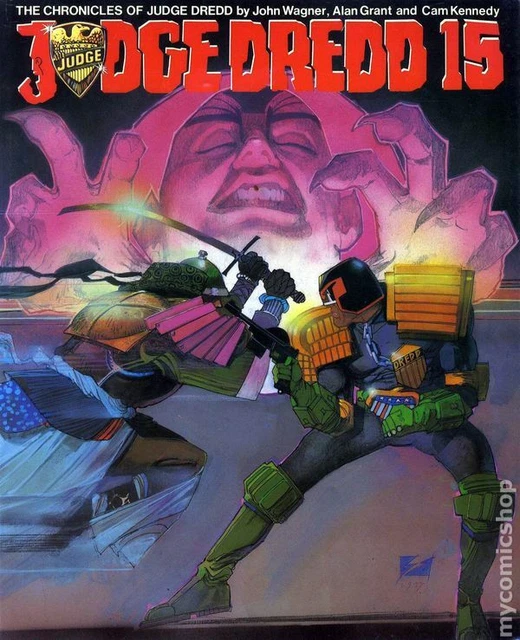 Judge Dredd Tpb The Chronicles Of Judge Dredd 15 1st Vf 1989 Image Stock Eur 912 Picclick Fr