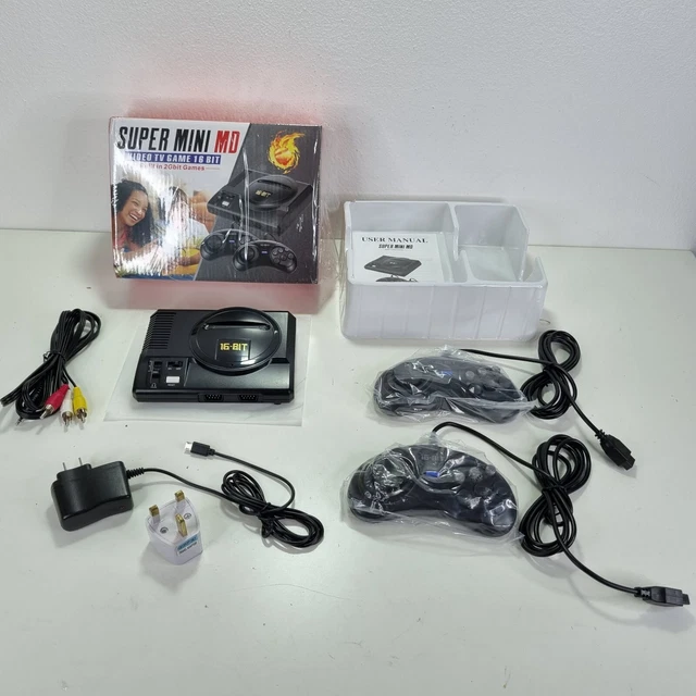 SEGA MEGA DRIVE Mini Console - 208 Build in Games - All Cables, Read Description £48.77 ...