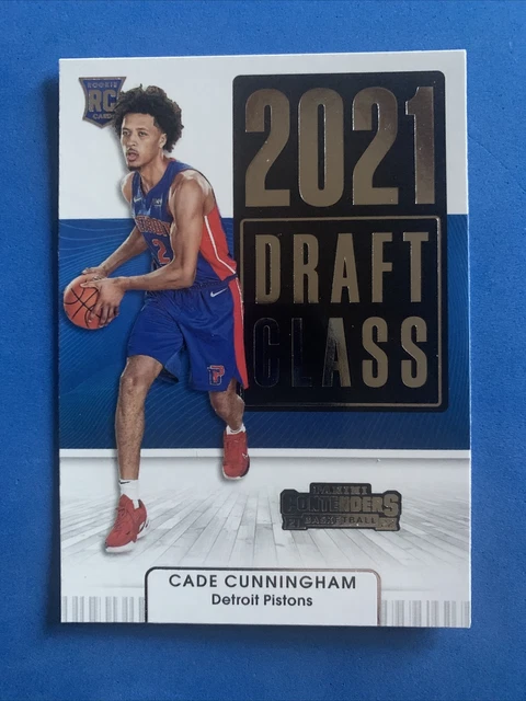 2021-2022 CONTENDERS NBA Basketball Cade Cunningham 2021 Draft Class Rookie RC EUR 5,19 ...