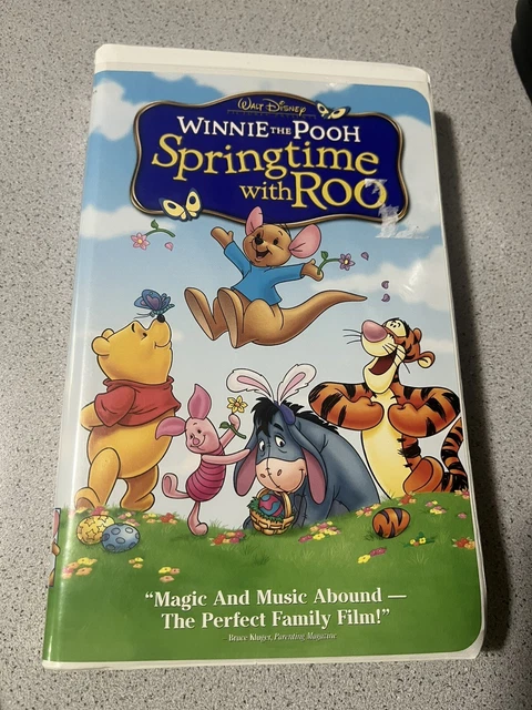 DISNEY'S WINNIE THE Pooh Springtime With Roo VHS 2004 Classic Family ...