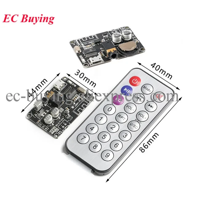 BLUETOOTH 5.0 AUDIO Receiver Board MP3 Decoder Wireless Module XY-WRBT ...