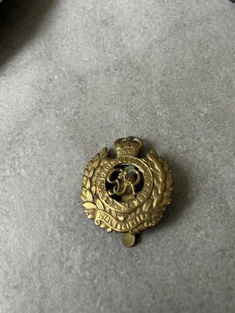 BRITISH ROYAL ENGINEERS Militia Cap Badge George V1 £5.00 - PicClick UK