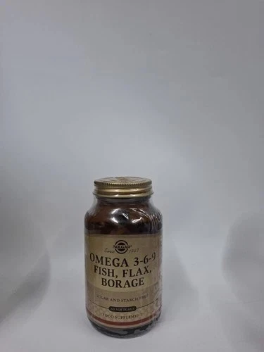 SOLGAR OMEGA 3-6-9 Fish, Flax, Borage 60 Softgels BBE 03/28 £15.99 ...