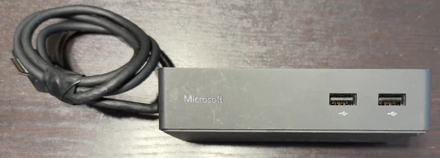 MICROSOFT SURFACE PRO Dock Model 1661 w/ Power Supply Model 1749 $48.72 ...