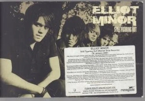 ELLIOT MINOR STILL Figuring Out CDr UK Warner Bros 2007 Promo CD-R Avec ...
