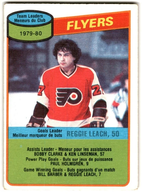 1980-81 O-PEE-CHEE REGGIE Leach #249 Philadelphia Flyers EUR 1,67 ...