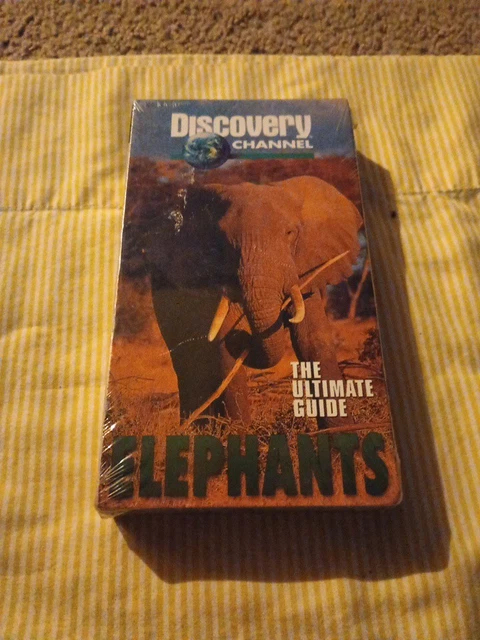 ULTIMATE GUIDE ELEPHANTS OOP VHS NEW Discovery Channel NEW SEALED RARE ...