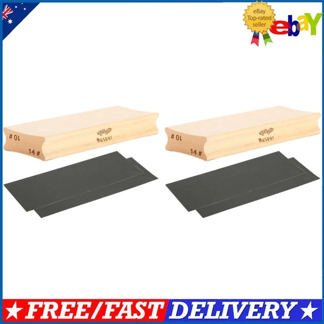 GUITAR SANDING BLOCK Wooden Radius Fingerboard Fret Leveling Tool (10 ...