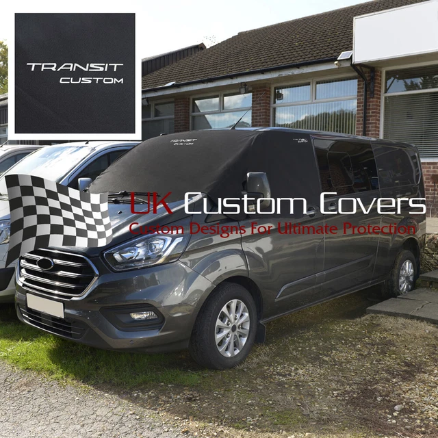 FORD TRANSIT CUSTOM Sport Screen Wrap & 'Transit Custom' Logo (2013 ...