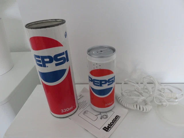 ORIGINAL PEPSI CAN Telephone 1980S Betacom Original Box Working Order £ ...