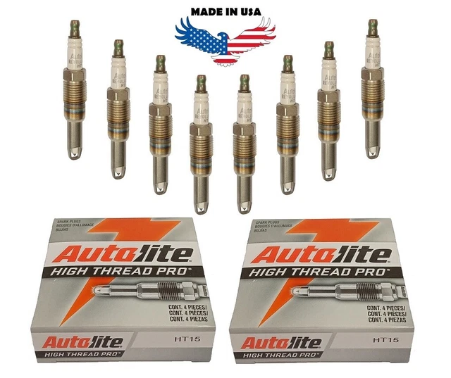 8 X AUTOLITE Ht15 Revolution Spark Plug For Ford Expedition 5.4L V8 2005-2008 £119.90 - PicClick UK
