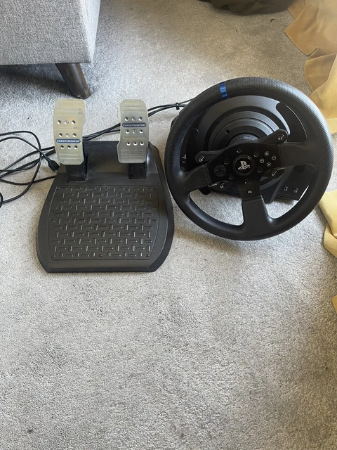 THRUSTMASTER T300 RS Steering Wheel Base with Pedals and Ferrari F1 ...