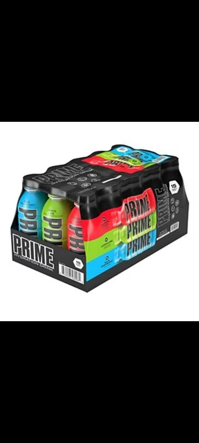 PRIME HYDRATION DRINK by Logan Paul x KSI - Variety Pack (15-pack) 🔴🔵🟢 ...