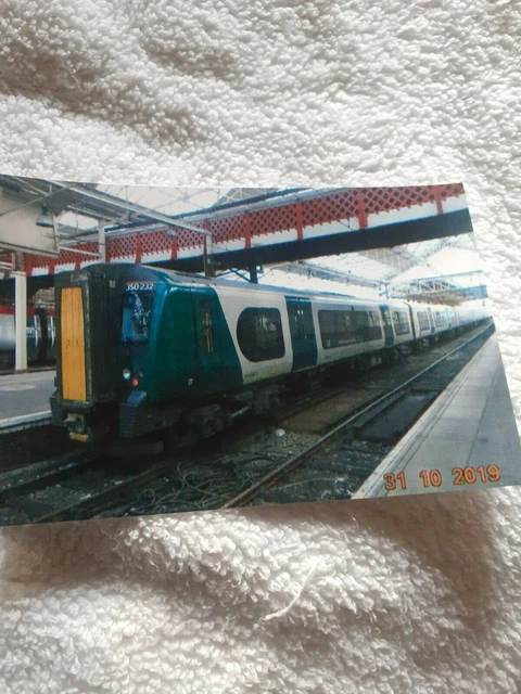6X4 PHOTO OF London Northwestern Class 350-350232 at Crewe Railway ...