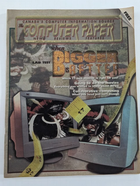 VINTAGE MAGAZINE COMPUTER Paper Computer Info Resource August 1996 £11. ...