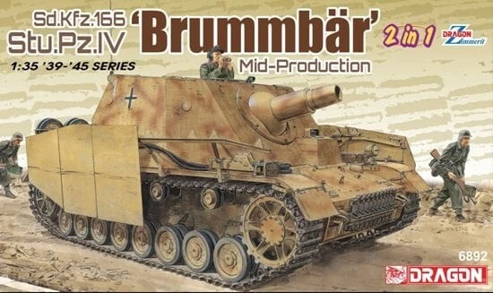 DRAGON - BRUMMBAR MID-PRODUCTION 2 in 1 KIT 1:35 EUR 82,75 - PicClick FR