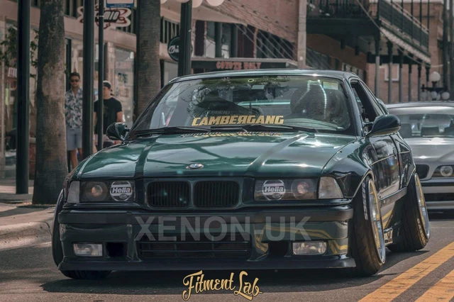 BMW E36 COUPÉ Surfenders Avant + Arrière Montage Lab WideBody Drift ...