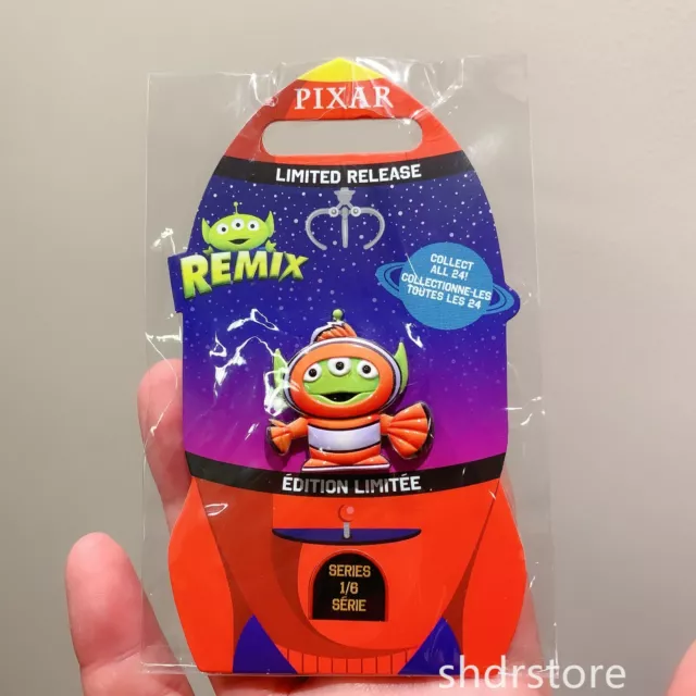 DISNEY STORE PIN 2020 Toy Story Alien Pixar Remix nemo Limited release ... DISNEY STORE PIN 2020 Toy Story Alien Pixar Remix nemo Limited release ...