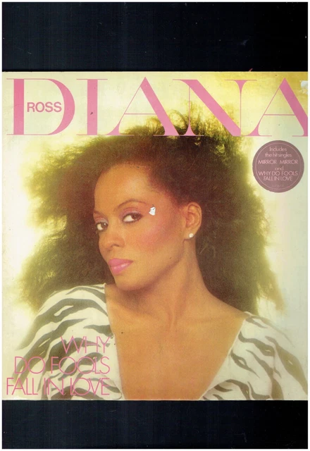 DIANA ROSS WHY Do Fools Fall In Love 1981 Vinyl Album Motown Records Lyric Inner EUR 1,47 ...