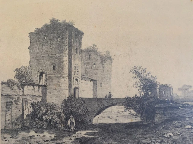 MINE LEAD CASTLE IN Ruins Bridge Rampart Dungeon - Middle Aged Men ...