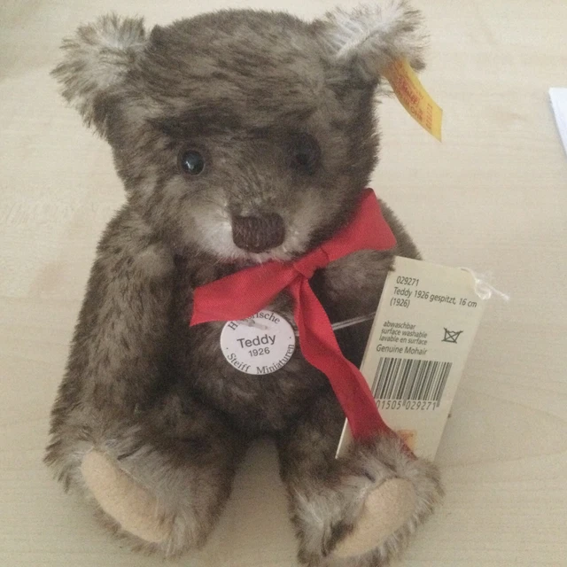 STEIFF, BÄR,TEDDY 1926,GESPITZT,MIT K,F,Historische Steiff Miniaturen ...