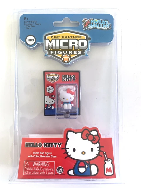 WORLD'S SMALLEST POP Culture Micro Figures Hello Kitty Micro Figure ...