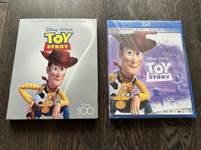 TOY STORY MULTI-SCREEN Disney 100 Edition (Blu-ray + DVD + Digital Code ...