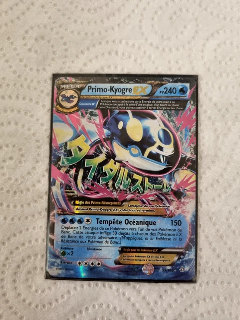 CARTE POKÉMON & Méga Primo-kyogre EX 55/160 " Ultra rare primo choc Fr EUR 28,98 - PicClick FR