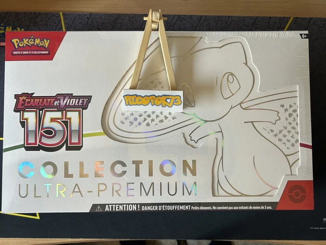 COFFRET COLLECTION ULTRA Premium Mew Pokemon 151 EV03.5 Neuf Scellés Fr ...