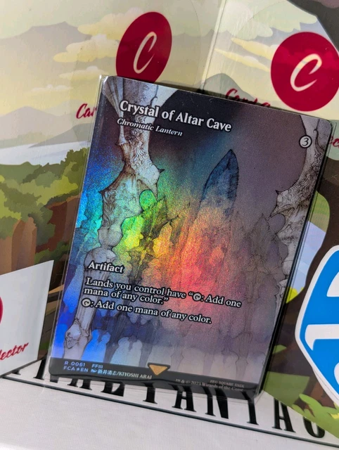 MTG FINAL FANTASY Through the Ages, Crystal of Altar Cave - Borderless ...