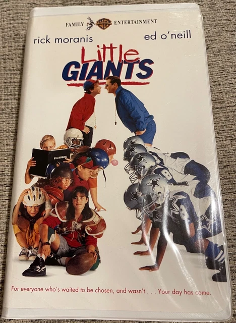 LITTLE GIANTS 1995 VHS Clamshell Video Tape Rick Moranis & Ed O'Neill £ ...