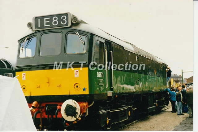 RAIL PHOTO CLASS 25 D7671 25321 @ Derby Open Day 16/9/89 £1.50 ...