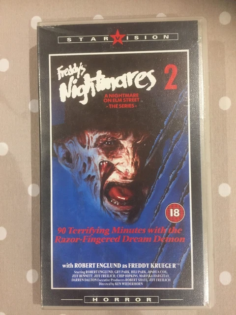 FREDDY'S NIGHTMARES 2 vhs the series £7.00 - PicClick UK