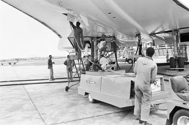 FIRST CONCORDE COMMERCIAL Flight, Paris Dakar Rio De Janeiro - 1976 ...