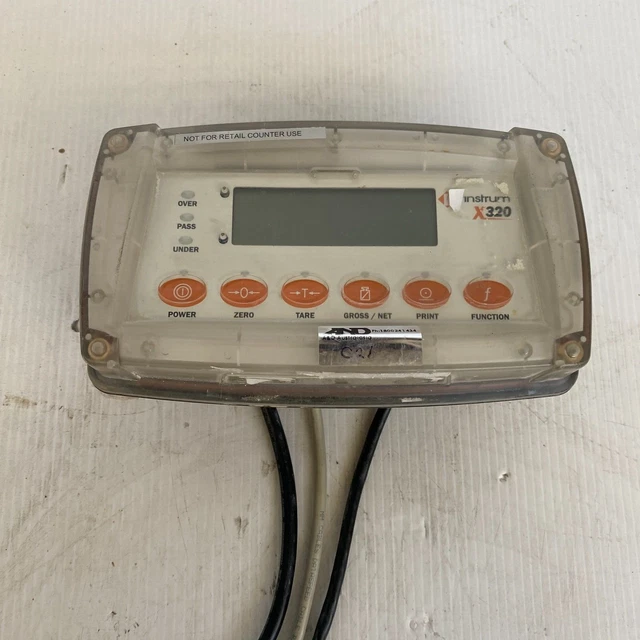 RINSTRUM X320 IP68/IP69K Washdown Weigh Indicator Scale Terminal $890. ...
