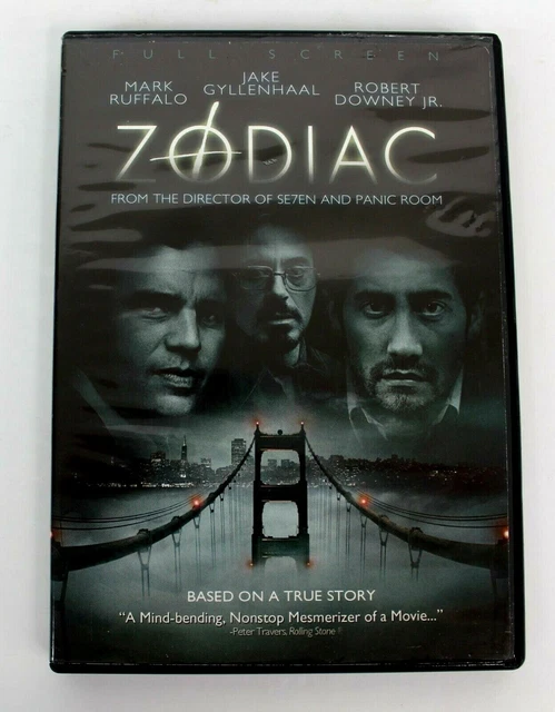 ZODIAC 2007 FULL Screen Paramount Bilingual Version DVD $3.88 - PicClick CA