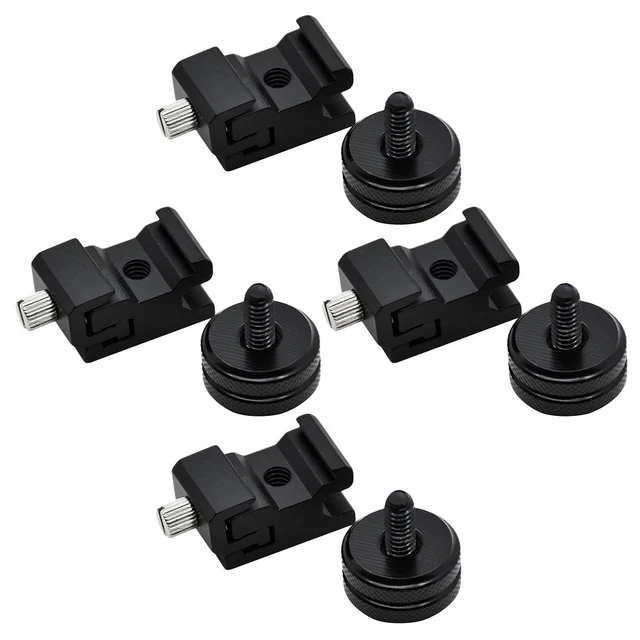 8 PCS/SET HOT Shoe Adapter for Flash Mounting Extension Camera Cold $26 ...