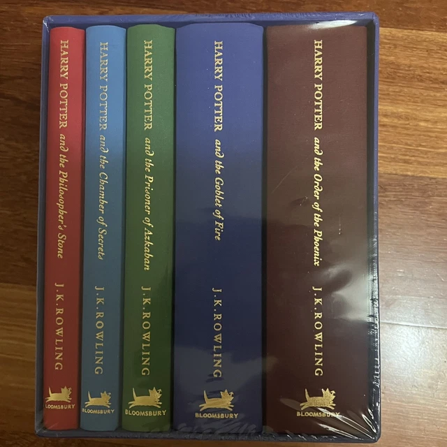HARRY POTTER MINT Limited Deluxe Signature Edition Cloth Box Set (Books ...