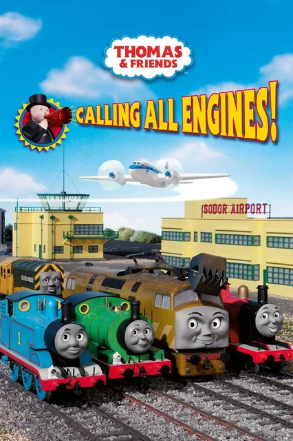 THOMAS AND FRIENDS Calling All Engines DVD Movie Film New Sealed UK ...