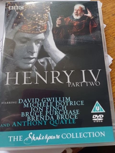 &HENRY IV - Part Two BBC Shakespeare Collection DVD David Gwillim EUR 3,50 - PicClick IT