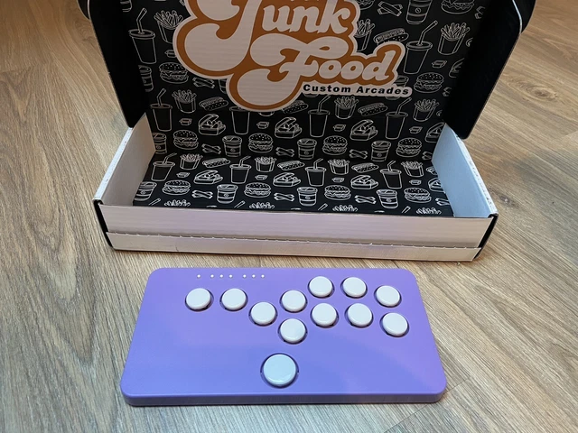 SNACK BOX MICRO Junkfood Arcade PS5 PS4 PC Switch Hitbox Leverless Neu ...
