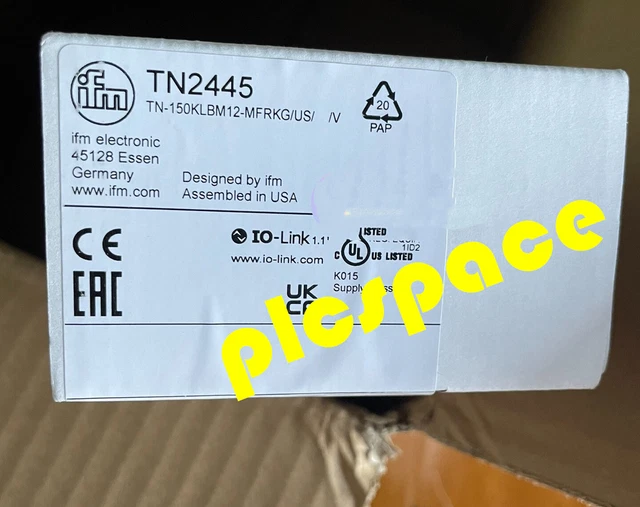 IFM TN2445 NUEVO sensor de presión Express DHL o FedEx EUR 777,73 ...
