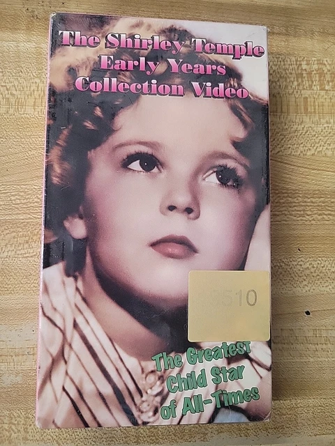 NEW VHS TAPE! - The Shirley Temple Early Years Collection Video - 2000 ...