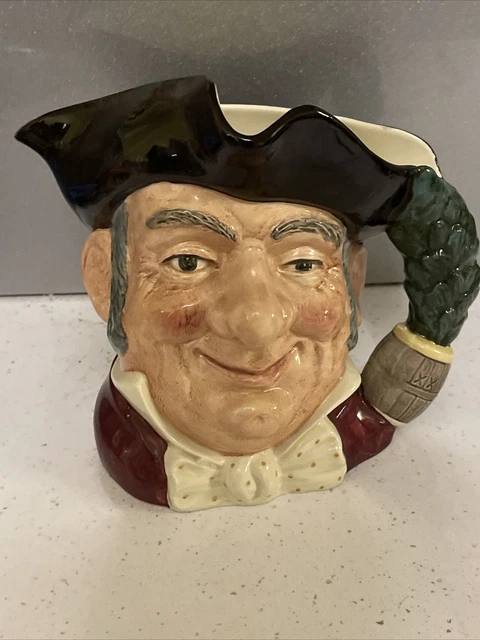 ROYAL DOULTON LARGE Character Toby Jug Mine Host D6468 £19.99 - PicClick UK