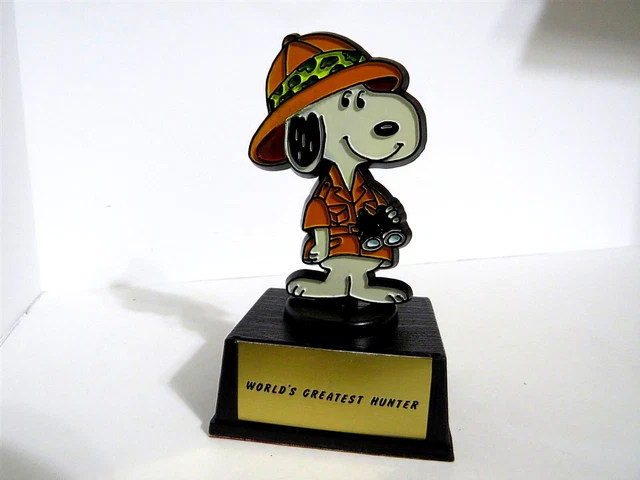 SNOOPY PEANUTS CHARLIE Brown Aviva Vintage Trophy Gram Figure Figurine 1972 £22.70 - PicClick UK