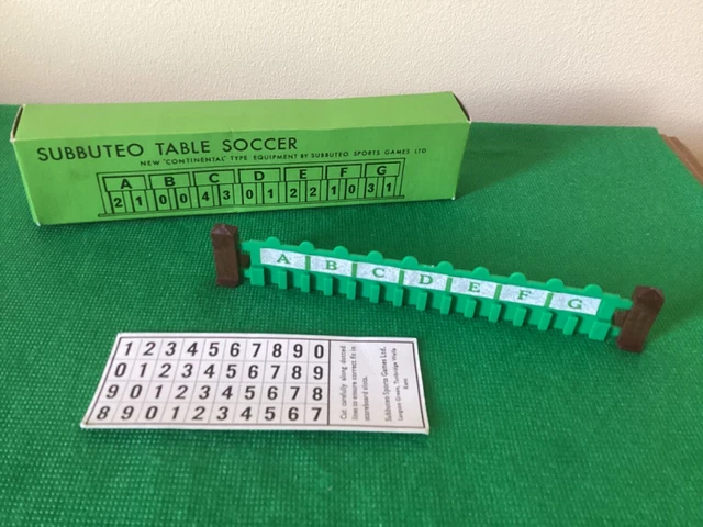 Subbuteo Scoreboard App FOR SALE! - PicClick UK